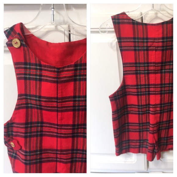 One Pieces | Vintage Short Plaid Outfit | Poshmark